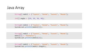 Materi 06 Java Array.pptx