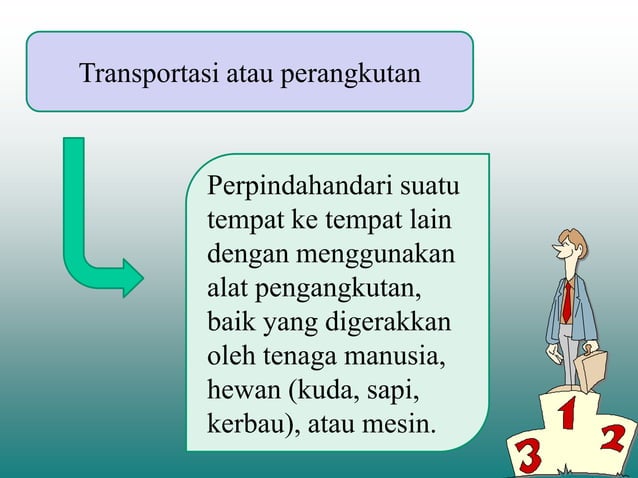 Manajemen Transportasi Materi 1 | PPTX