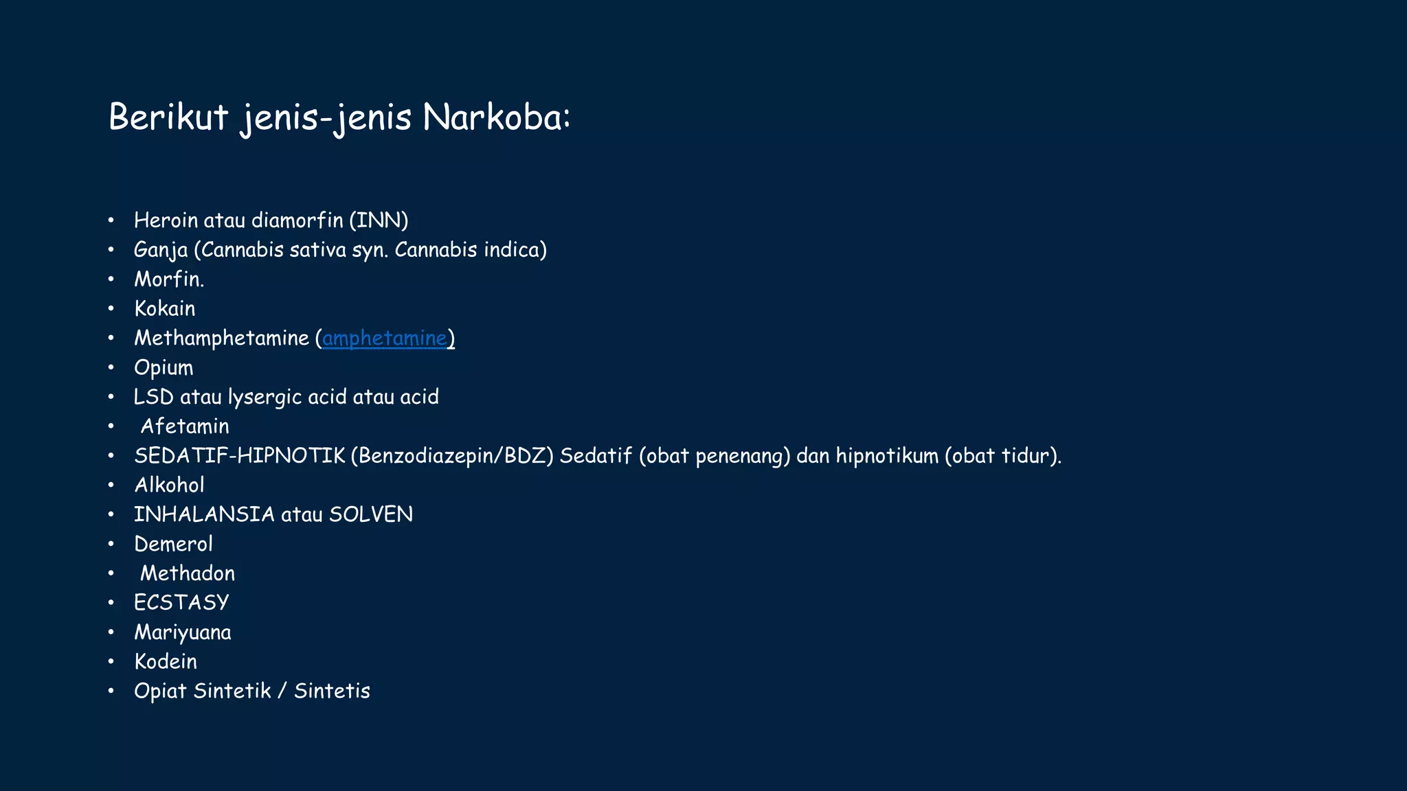 Sosialisasi Darurat Narkoba | PPTX