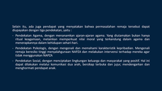 Sosialisasi Darurat Narkoba | PPTX