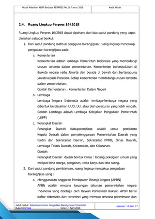 Materi 1. ketentuan umum | PDF