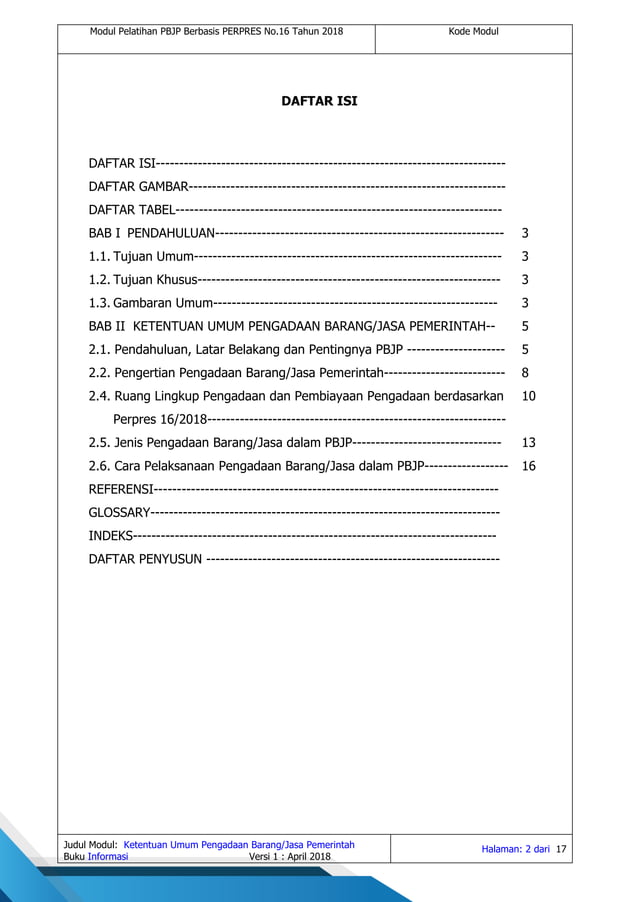 Materi 1. ketentuan umum | PDF