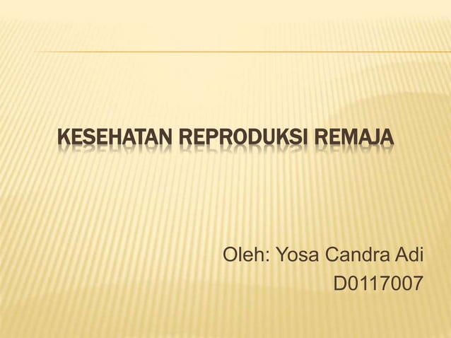 Sex Education Ppt