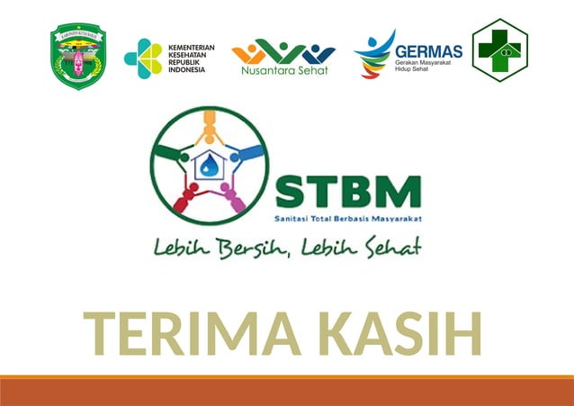 Modul Sanitasi Total Berbasi Masyarakat(STBM) | PPTX