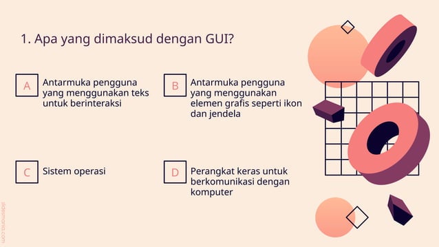 Materi 1.pptx pengenalan antar muka pengguna grafis GUI | PPT