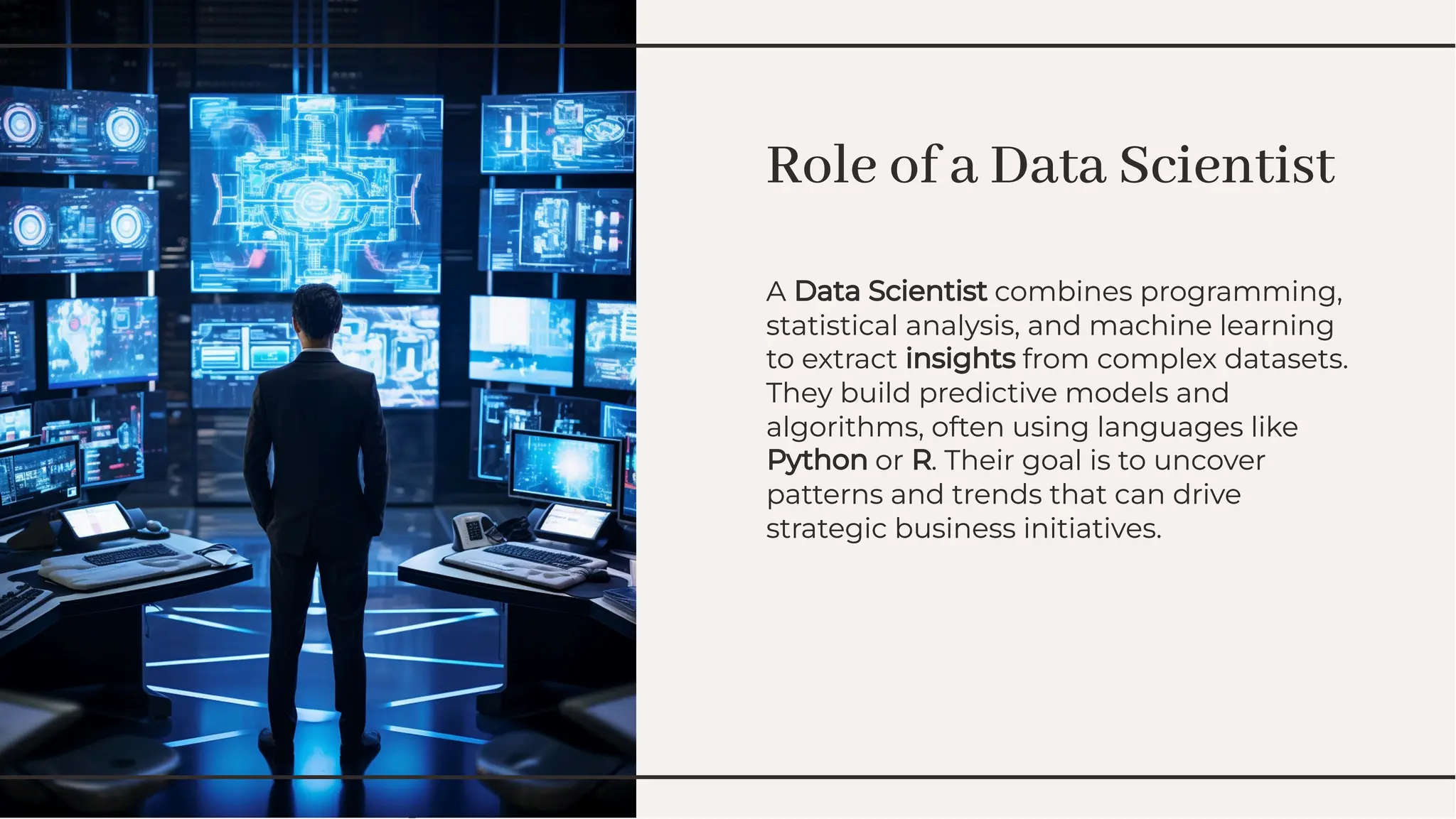 Perbedaan Data Analyst dan Data Scientist | PPT