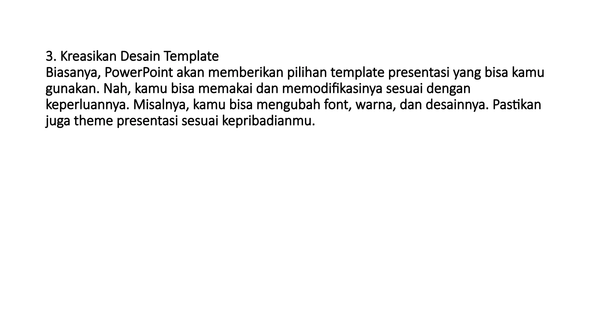 cara membuat ppt yang menarik untuk pemula | PPTX