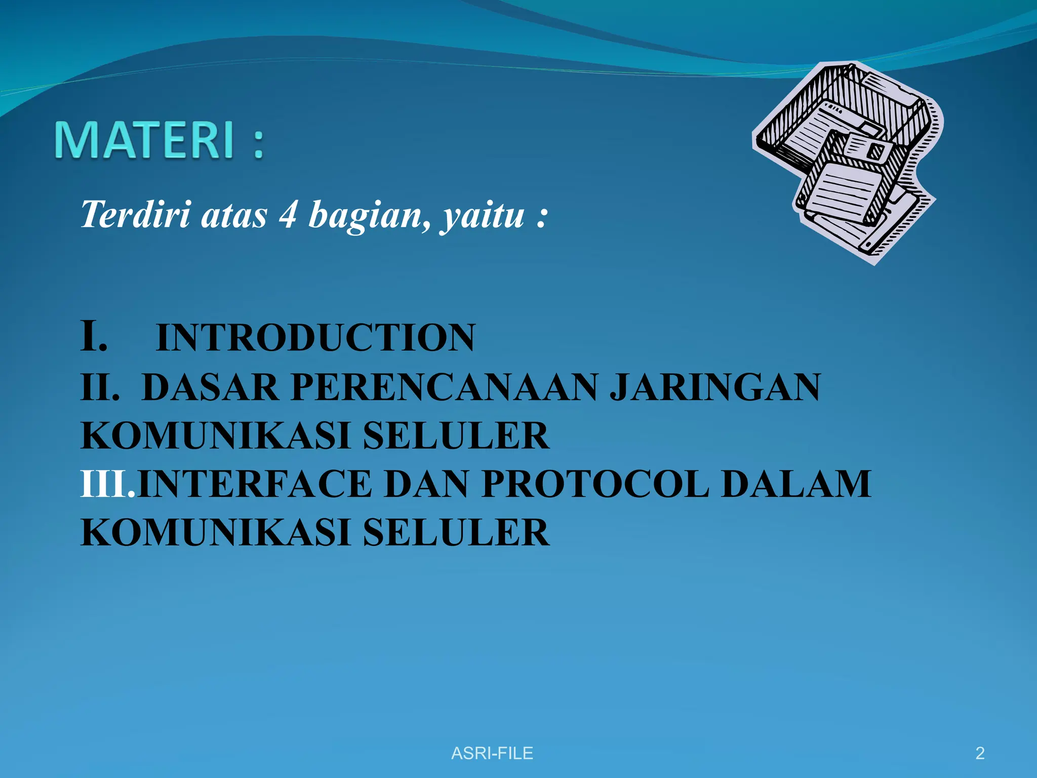 Tentang Sistem Komunikasi Seluler Analog | PPT