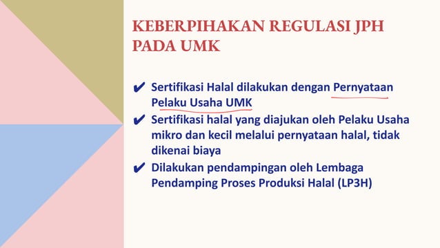 Materi 1 - Kebijakan dan Regulasi Jaminan Produk Halal (JPH) - Dzikro, S.Pt., M.pdf