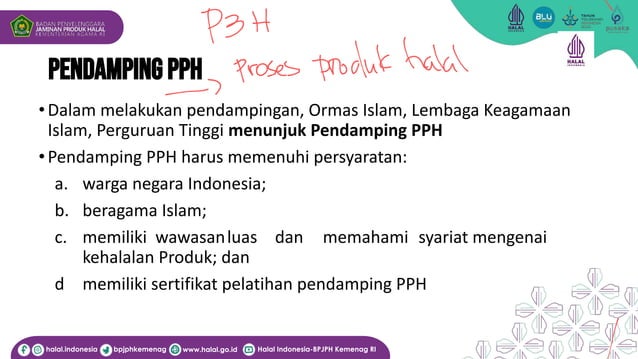 Materi 1 - Kebijakan dan Regulasi Jaminan Produk Halal (JPH) - Dzikro, S.Pt., M.pdf