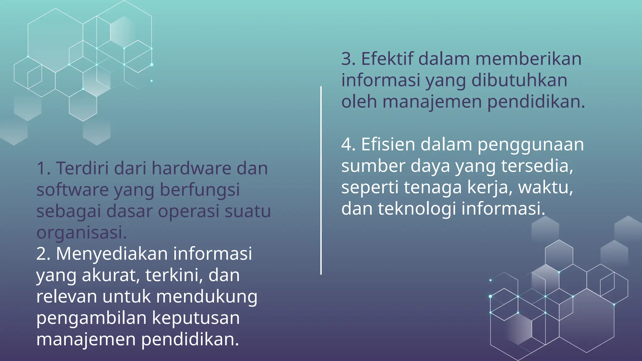 Konsep, Prinsip, Tujuan, Karakteristik, Jenis Sistem Informasi dalam ...