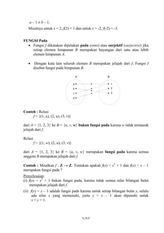 Matematika Diskrit matriks relasi-dan_fungsi | PDF