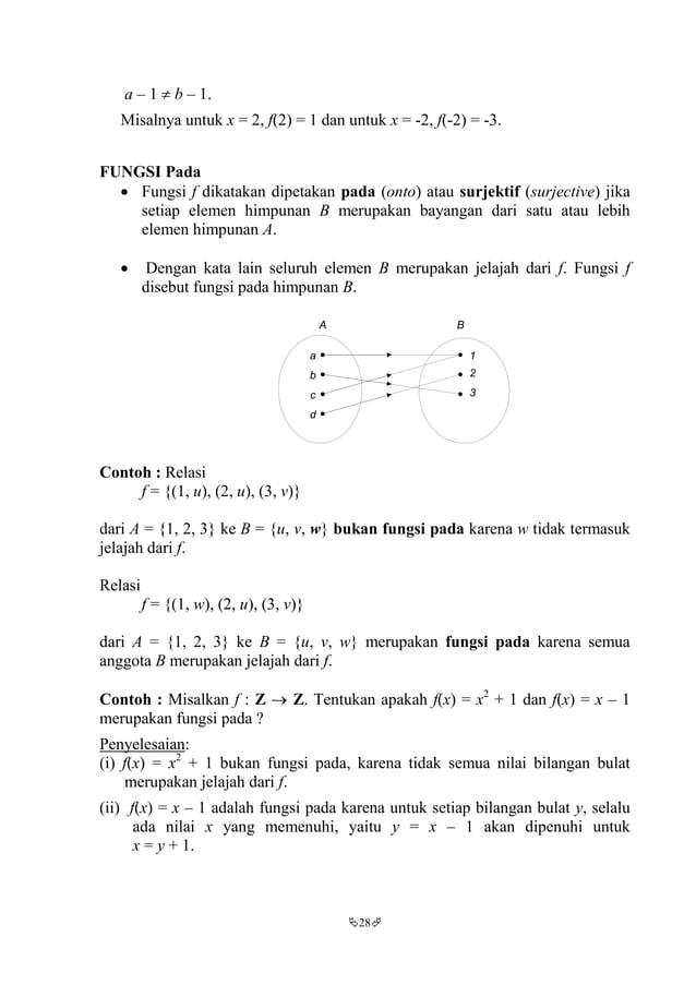 Matematika Diskrit matriks relasi-dan_fungsi | PDF