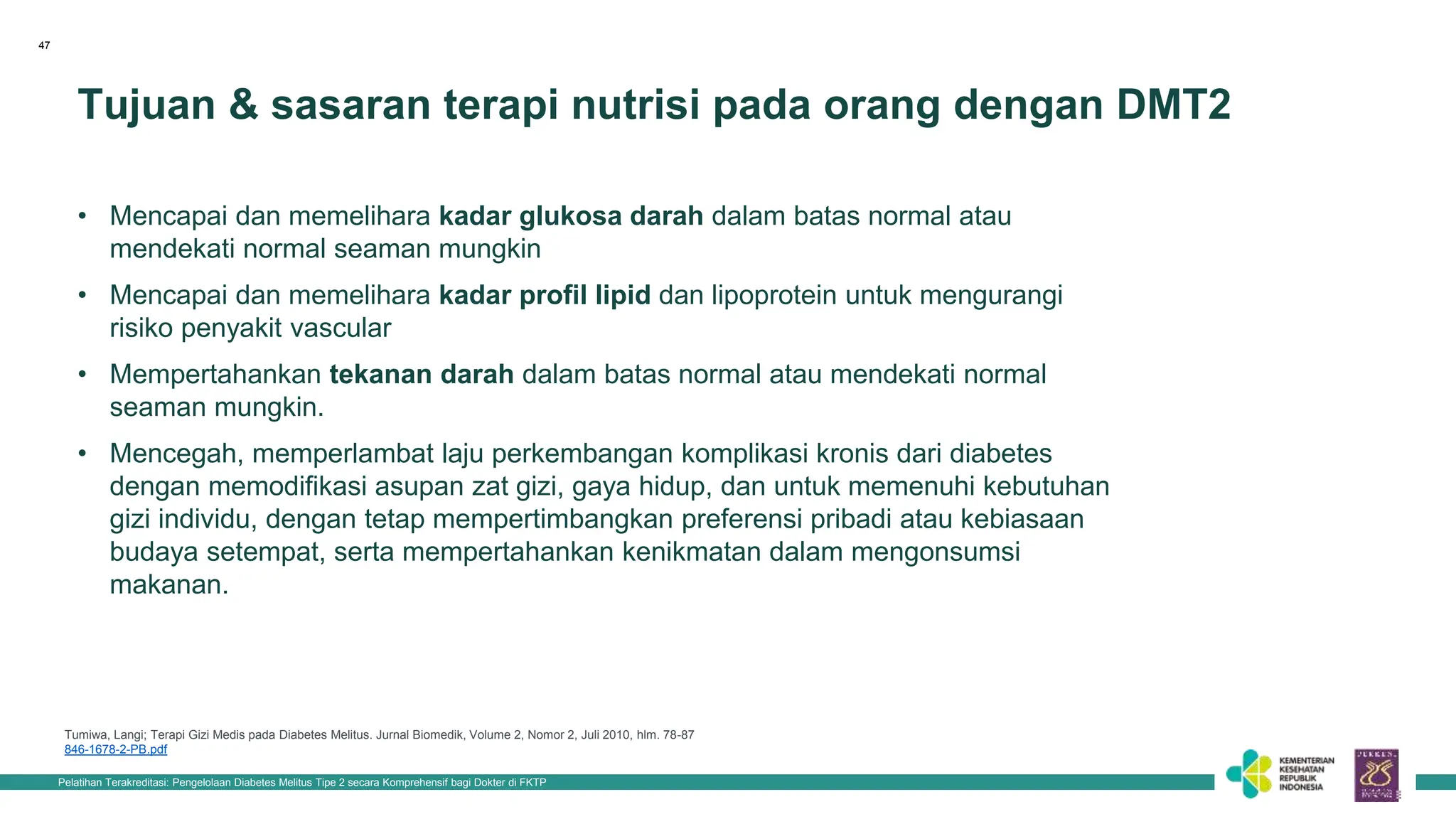 MATERI 1 - Pencegahan dan Pengendalian DMT2, Singkawang - Kalbar 2024 ...