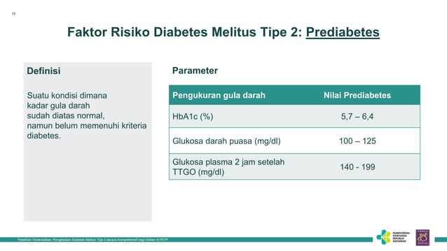 MATERI 1 - Pencegahan dan Pengendalian DMT2, Singkawang - Kalbar 2024 ...