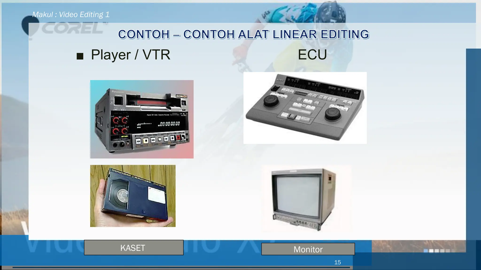 Materi 1-Video editing 1 dengan editing corel studio | PPT