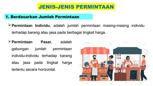 Materi Permintaan Ekonomi kelas X Semester 1 | PPTX