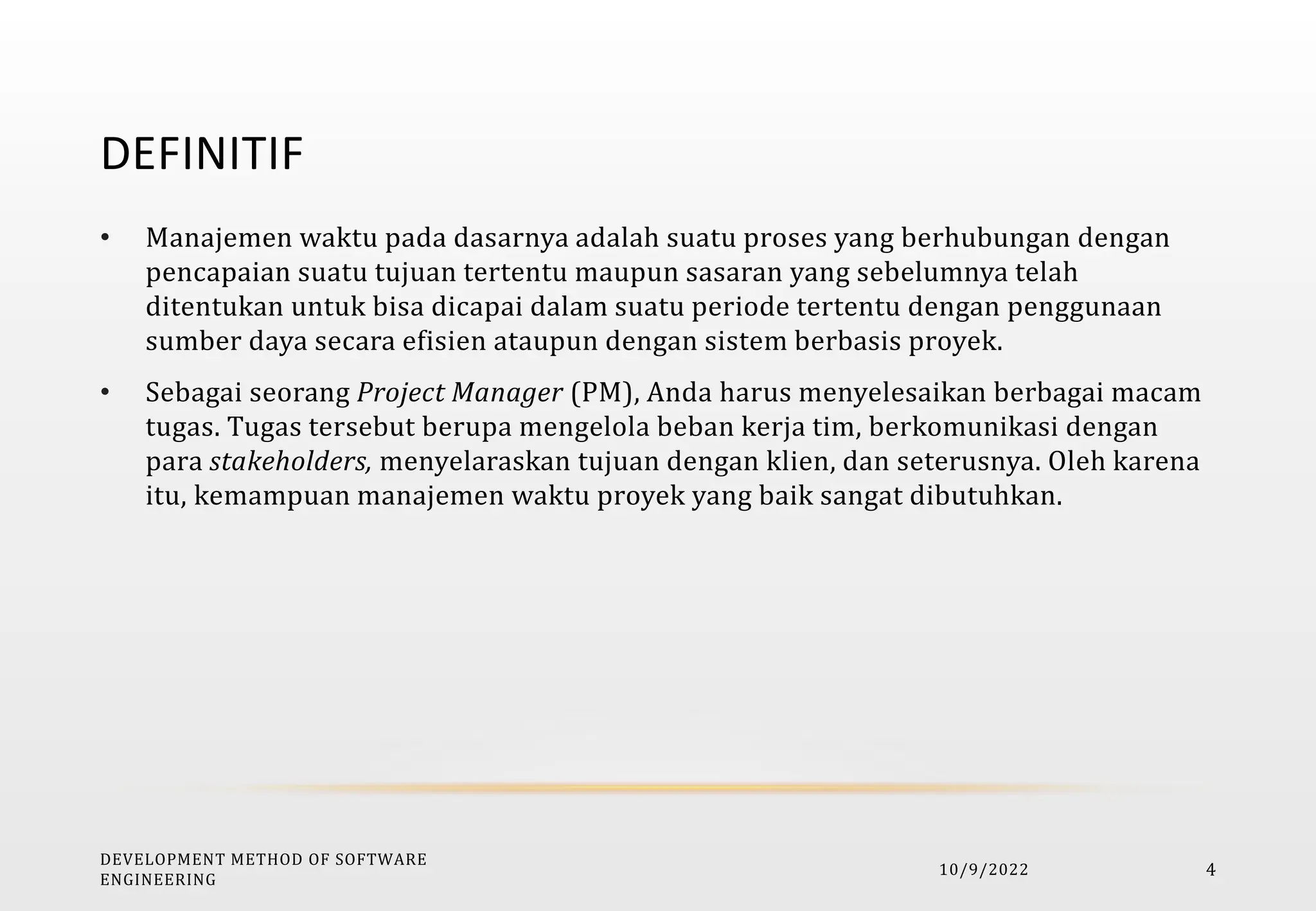 Time Span with Precendence Diagram Method.pptx