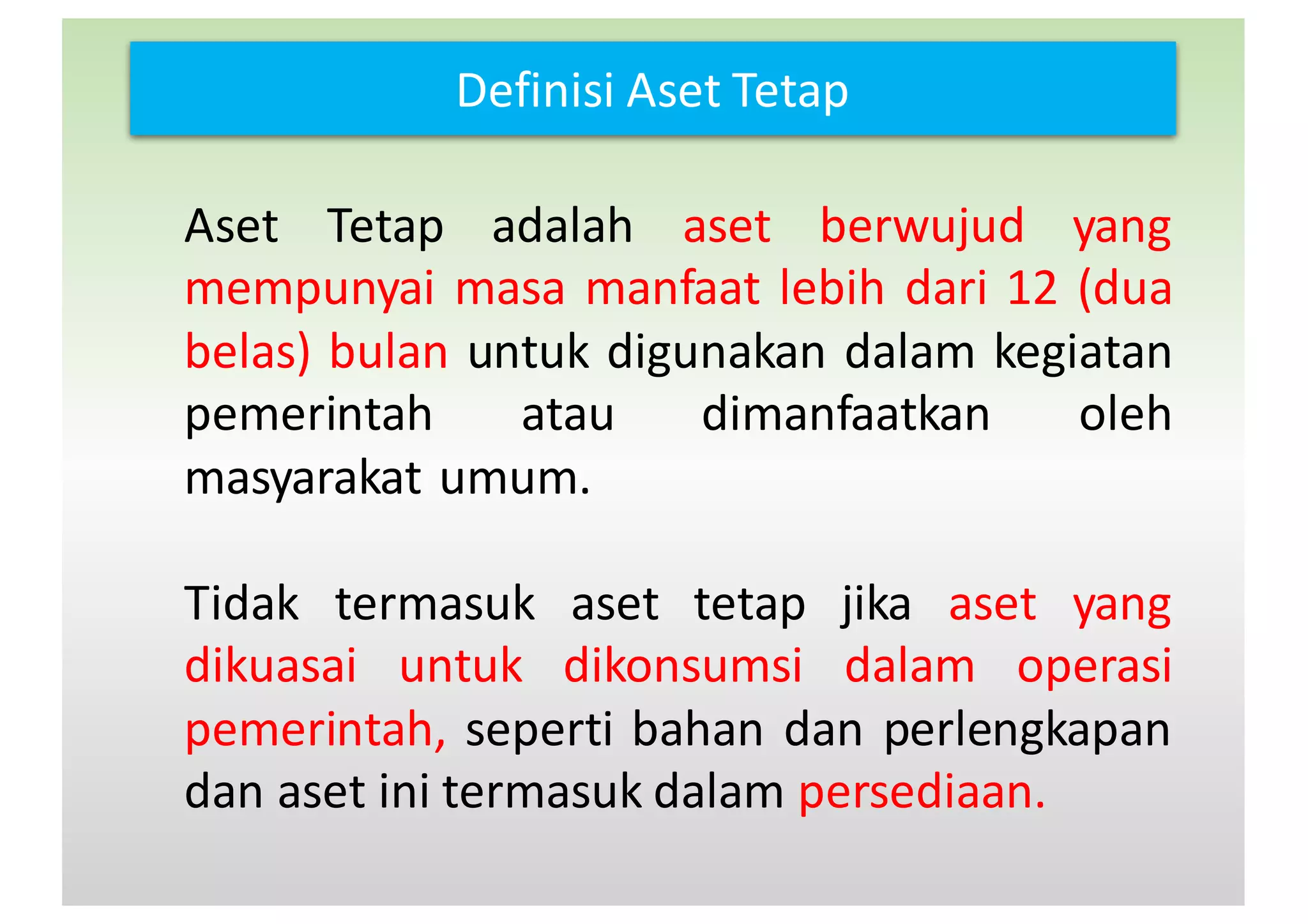 Akuntansi Aset Tetap dan KDP | PDF