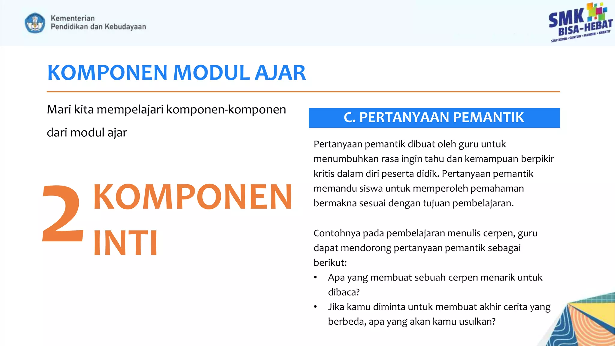 Materi 10 BAHAN TAYANG MODUL AJAR 1 Konsep & Komponen Modul Ajar.pptx