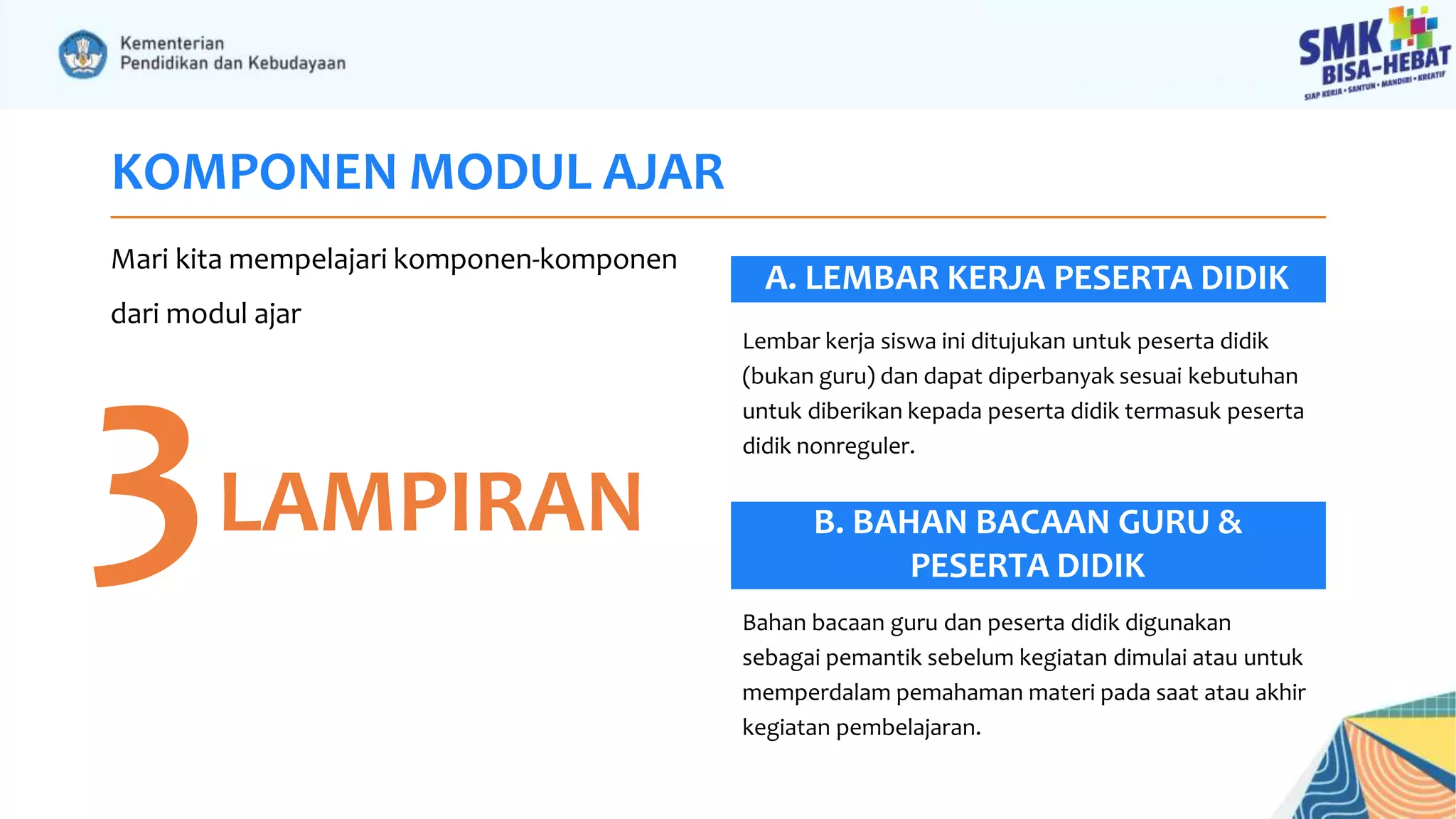 Materi 10 BAHAN TAYANG MODUL AJAR 1 Konsep & Komponen Modul Ajar.pptx
