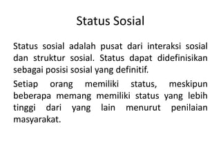 Materi 11 Sosiologi status dan peran sosial.pptx