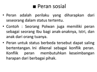 Materi 11 Sosiologi status dan peran sosial.pptx