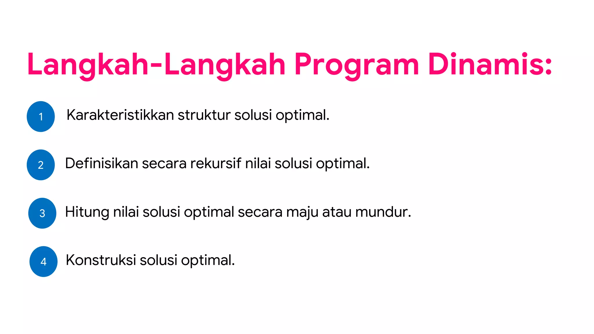 Analisis Algoritma - Strategi Algoritma Dynamic Programming | PDF
