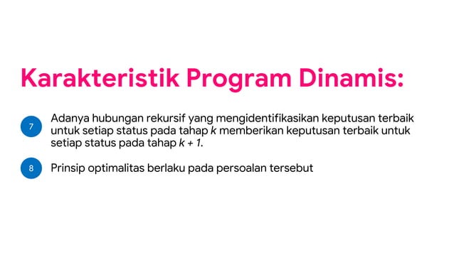 Analisis Algoritma - Strategi Algoritma Dynamic Programming | PDF