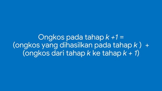 Analisis Algoritma - Strategi Algoritma Dynamic Programming | PDF