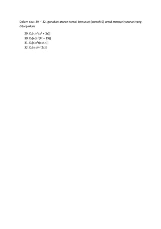 aturan rantai | DOCX