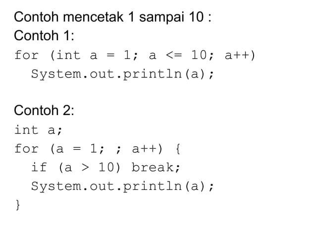Materi 13 Looping untuk pelajaran spreedsheet | PPT