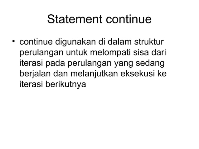 Materi 13 Looping untuk pelajaran spreedsheet | PPT