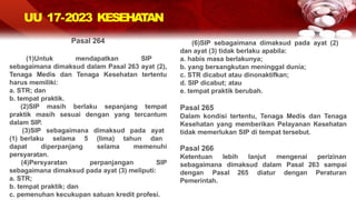 REGULASI BARU DI DUNIA KESEHATAN DAN FARMASI | PPTX