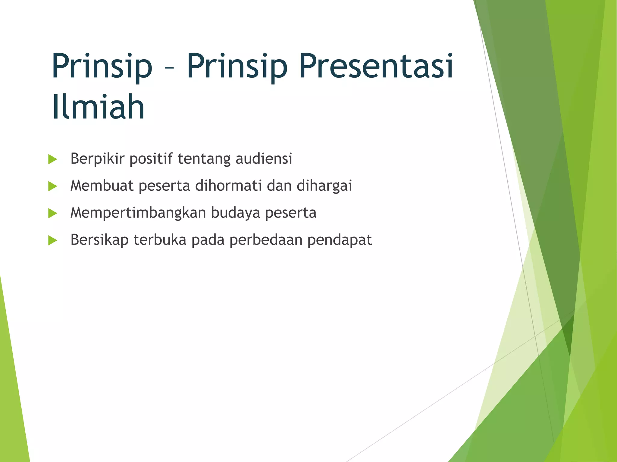 Presentasi dan Presentasi Ilmiah | PPTX