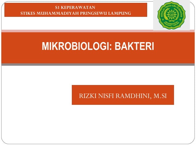MIKROBIOLOGI: BAKTERI | PPT