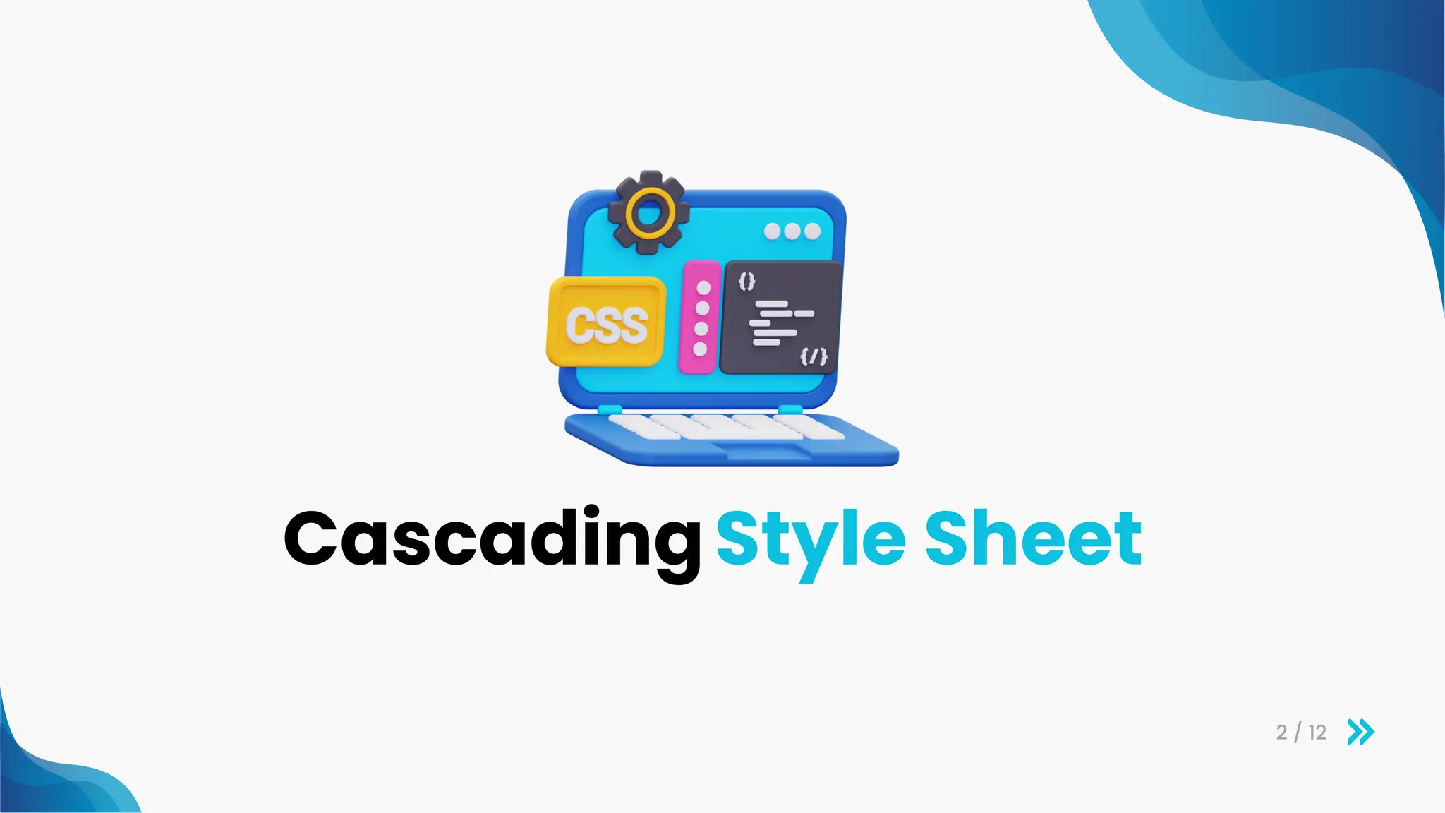 Materi CSS yang akan dipaparkan di salah satu | PPT