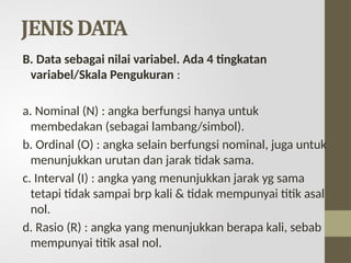 Materi Perkuliahan 1 DATA DAN SKALA PENGUKURAN.pptx