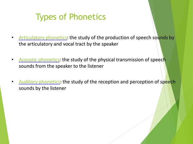 English Phonetics and Phonology | PPTX | Science