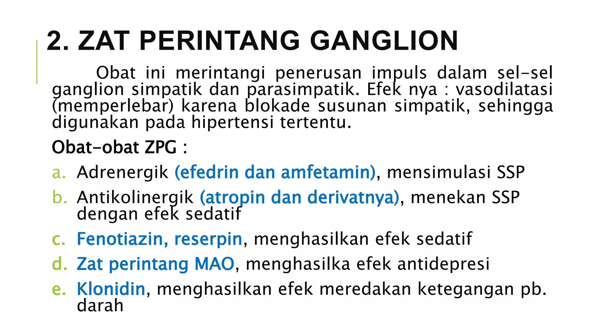 Materi 1 Farmakologi Kelas XI Farmasi "obat sistem saraf otonom" | PPTX