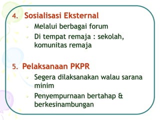 Materi 1 Pedoman Pelayanan Kes Peduli Remaja PKPR.ppt