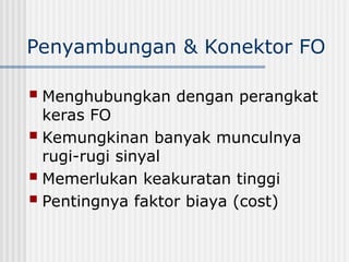 Pengenalan Pengantar Sistem Komunikasi Serat Optik | PPT