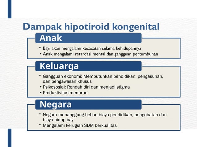 Skrining Hipotiroid Kongenital pada bayi | PPT