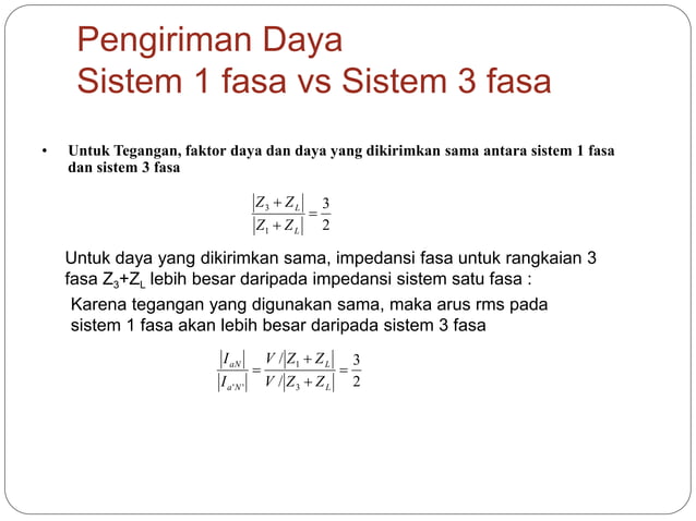 Materi 1 Rangkaian 3 Fasa pada Instalasi Industri | PPT