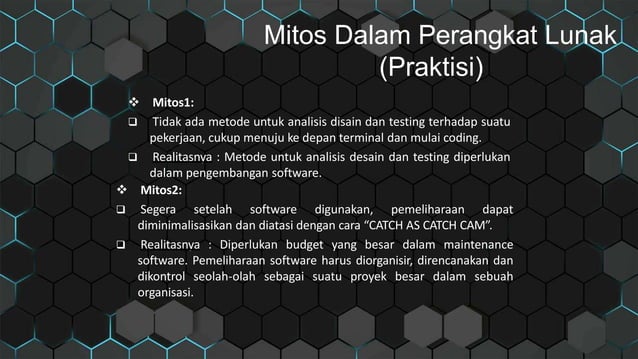 Materi Pertemuan Pertama Rekayasa Perangkat Lunak | PPTX