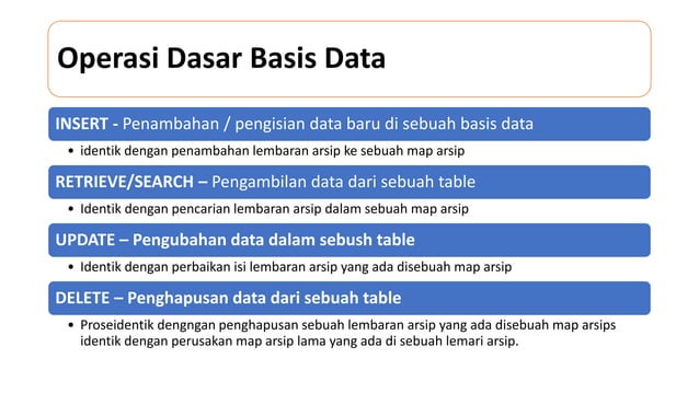Materi struktur hirarki basis data | PPTX