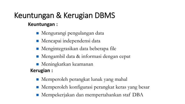 Materi struktur hirarki basis data | PPTX