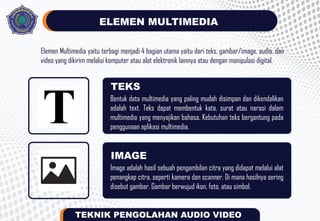 pengertian multimedia dan penerapan multimedia | PPTX