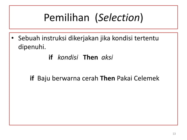 Materi 2 Pengertian Dasar Algoritma Ppt