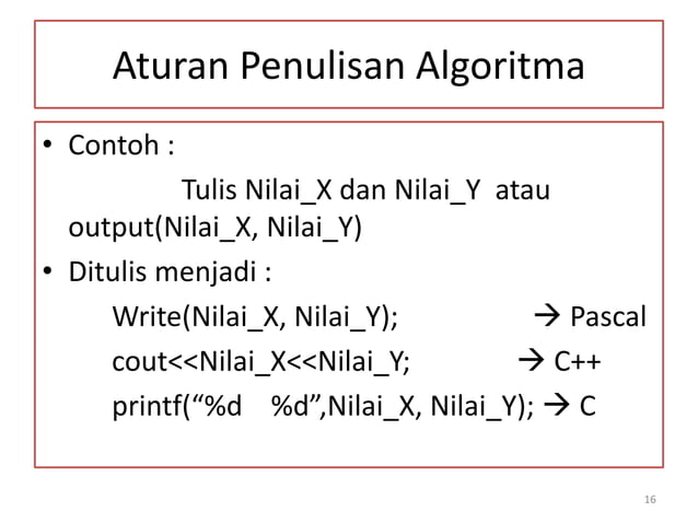 Materi 2. pengertian dasar algoritma | PPT